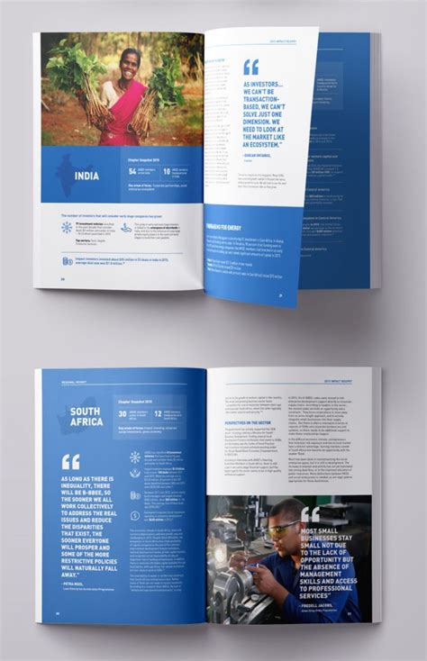 Ande Impact Annual Report Print Company Brochure Design Corporate