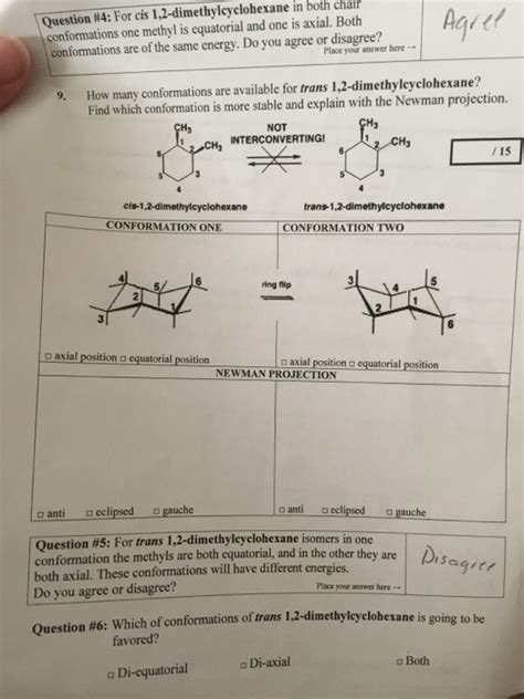 1 2 Dimethylcyclohexane