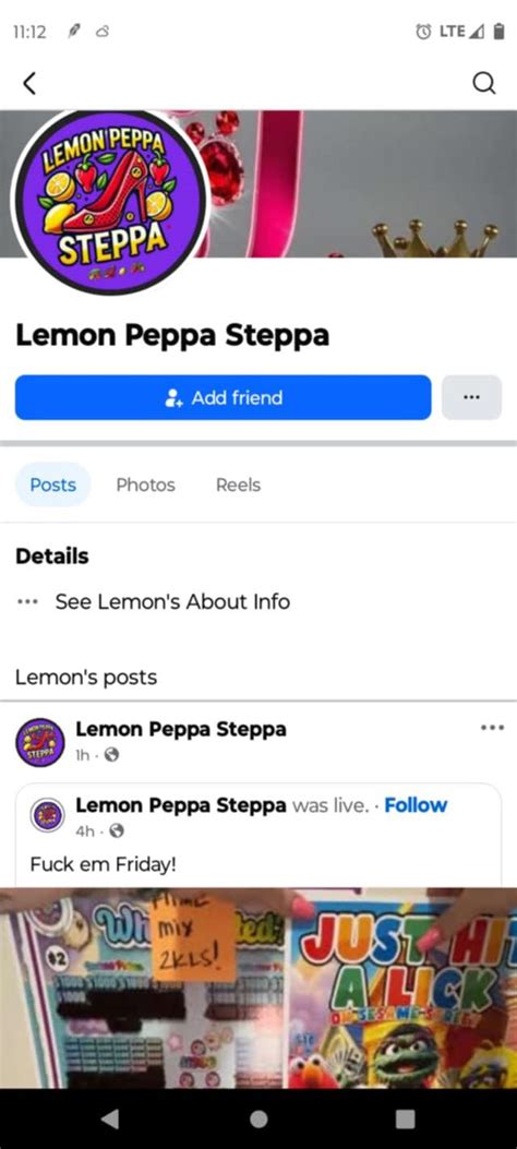 Lemon Peppa Steppa