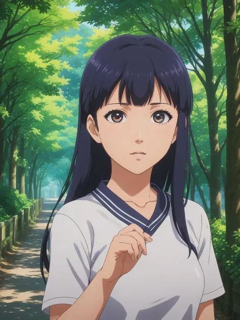 Hinata From Anime Nauto Image Free Ai Anime Generator Makepix