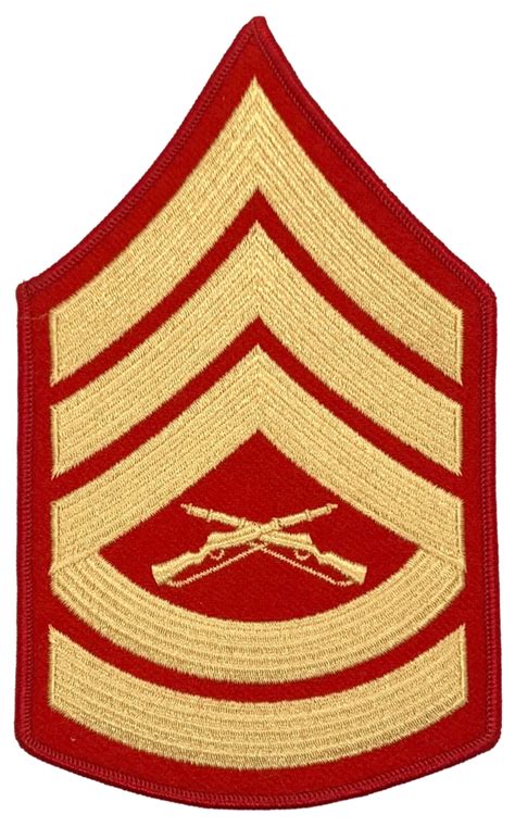 Usmc Gunnery Sergeant E 7 Dress Blues Patch Grandpopsarmynavy