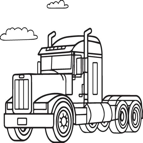 Truck Coloring Pages For Coloring Book Vehicles Coloring Pages