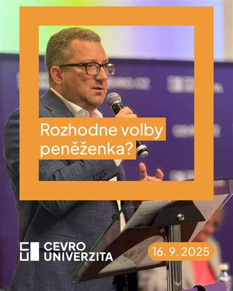 V úterý 16 Září Se Cevro Univerzita Stala Místem Jedné Z