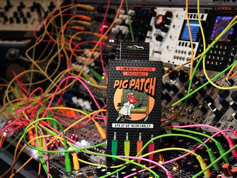 Patch Better With “pig Patch” Synth Patch Cables From Pig Hog Pig Hog