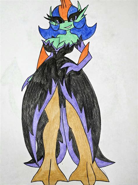 A Redraw Of Chieftess Aetheria The Bigger Head Works For Most Non Human Characters So I Tried