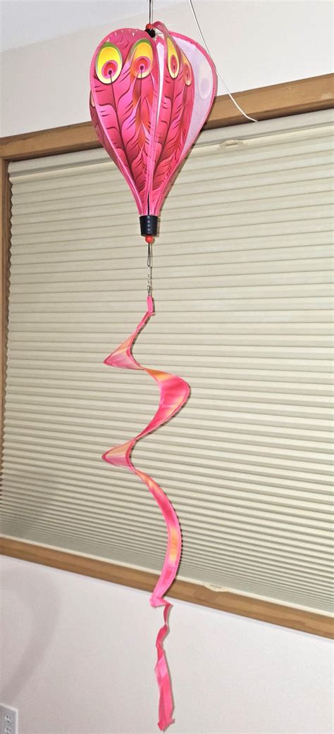 Peacock Feather Whirligig Windmillcolorful Whimsical Decoration Your Home Etsy