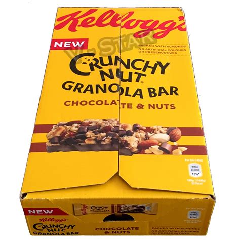 Kelloggs Crunchy Nut Granola Bar At Joseph Larrick Blog