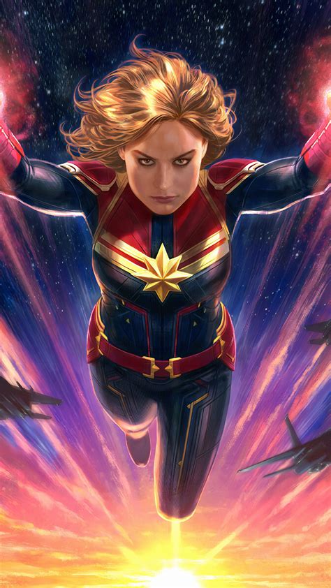 Captain Marvel 4k 4 2147 Wallpaper Iphone Phone