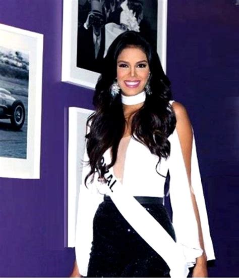 Keysi Sayago La Hermosa Morena Antes De Participar En El Miss