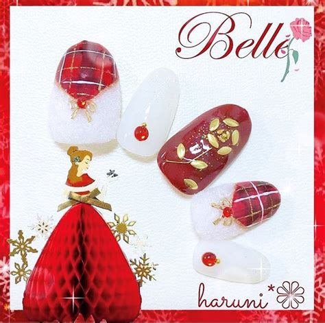 ディズニープリンセスネイル⑥ベル キャステル Castel ディズニー情報