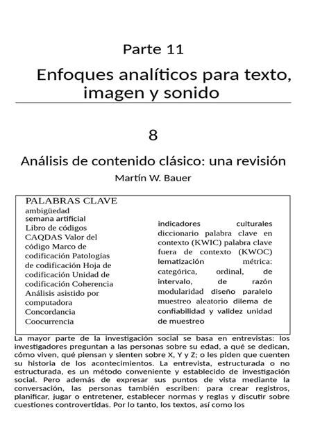 Classical Content Analysis A Review Esp Pdf