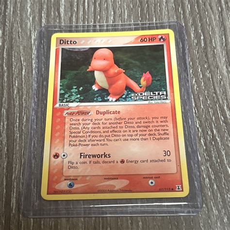 Ditto 61113 Reverse Holo Stamped Ex Delta Species Ebay