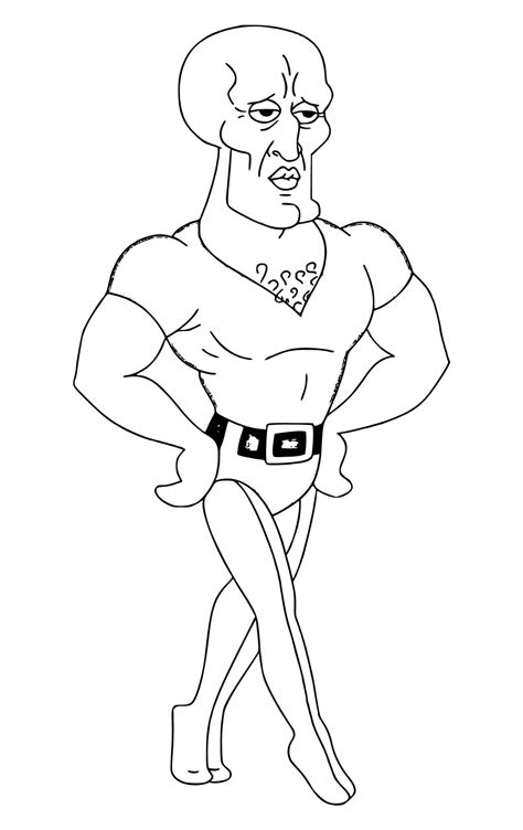 Coloriage Gratuit Carlo Tentacule Télécharger Et Imprimer Gratuit Sur