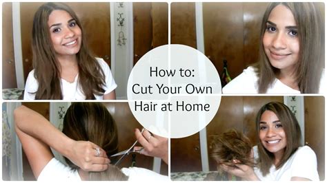 How To Cut Your Own Hair At Home ♥ A Line Bob Bybelle4u Youtube