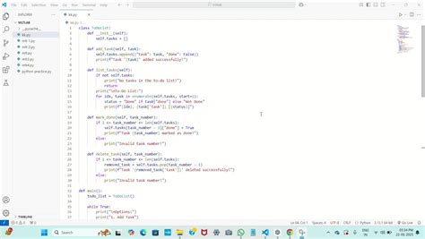Codsoft Pythoninternship Todolist Pythonprogramming Internshiplife