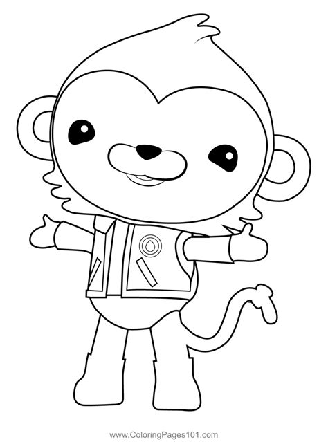 Printable Octonaut Coloring Pages