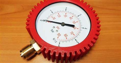 Manometer Cover By Dziobu Download Free Stl Model