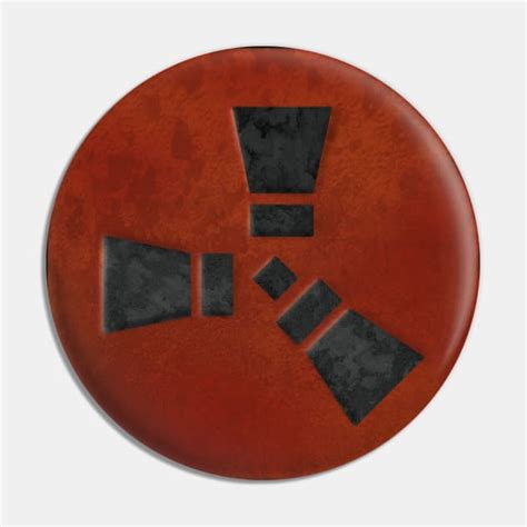 Rust Game Rust Pin Teepublic