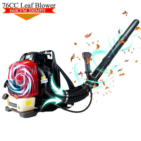 Gas Powered Leaf Blower Seizeen 76cc 4 Cycle Upgraded Cordless Backpa