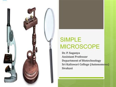 Compound Microscope Basic Pptx
