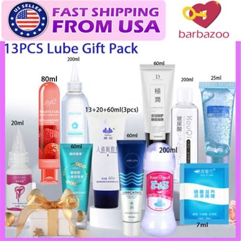 2 13pcs Smooth Slick Sex Lube Men Women Moisturizer Safe Water Based Lubricant Ebay