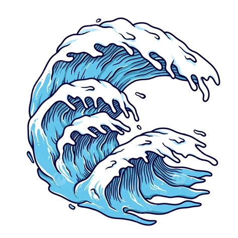 How To Draw Ocean Waves