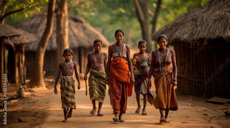 Women At Traditional Tribe Tribe Of The Tribe Tribe In Tribe Village