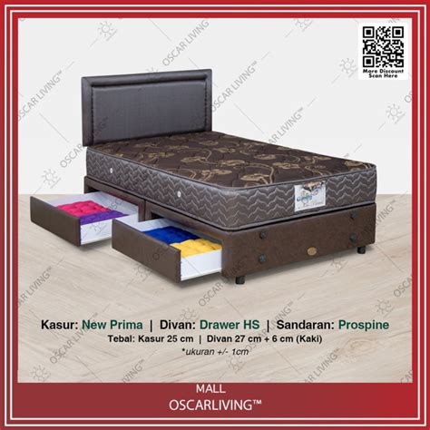 Kasur Guhdo Drawer Hs New Prima Set Prospine Tebal 25cm Coklat Khusus Jabodetabek Lazada Indonesia