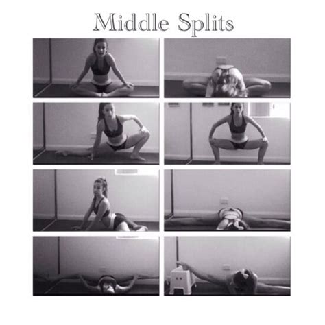 Middle Splits Stretches Dance Stretches Cheer Workouts Dance Workout