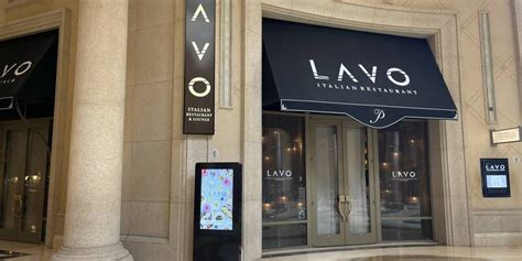 Lavo Restaurant Las Vegas