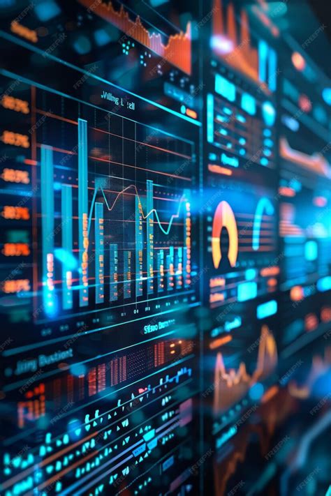 Detailed Digital Representation Of Corporate Finance Analysis With