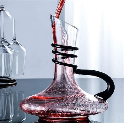 18l Household Wine Decanter Hand Blown Lead Free Crystal Glass
