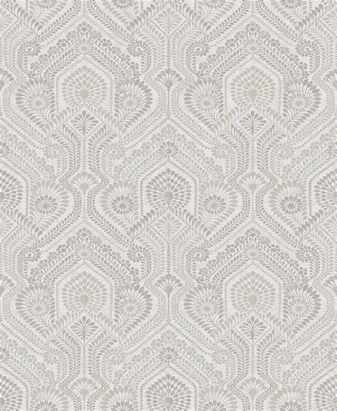 Geometric Ornate Wallpaper Textured Gray Pattern Design Bohemian