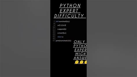 🗿🗿🗿 Python Expert Difficulty Unlocked Python Coding Code