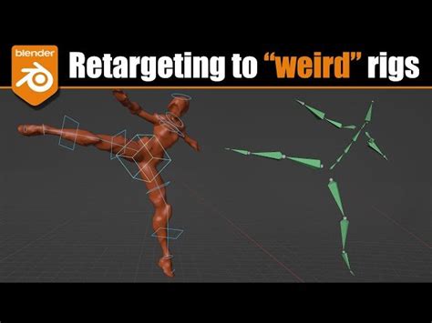 Free Video Blender Retargeting To Weird Rigs From Cgdive Class