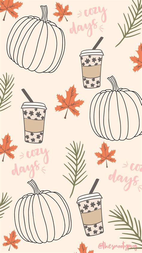 Fall Pattern Wallpapers Wallpaper Cave