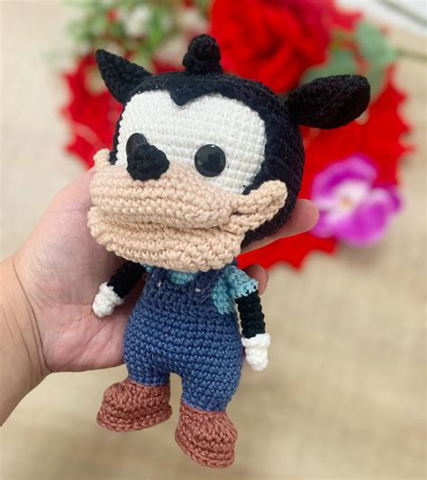 Bafo De Onça Amigurumi Boneco Turma Do Mickey Mouse Elo7