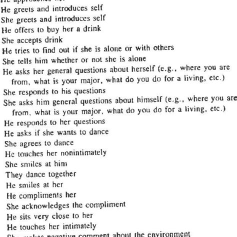 Generic Female Script For Public Setting Download Table