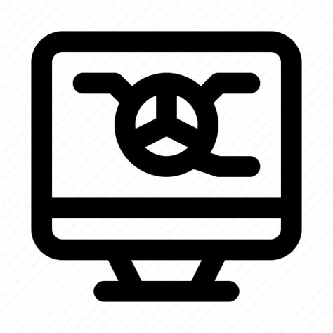 Diagram Computer Statistics Pie Chart Analysis Icon Download On