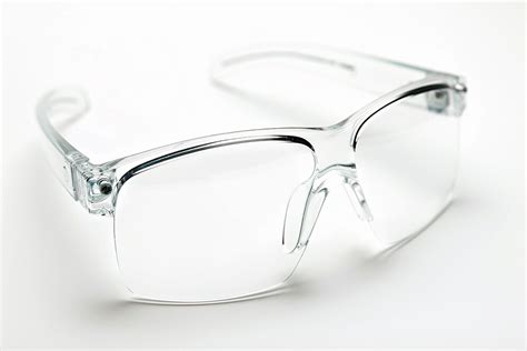 Photography Of Safty Glasse On White Background Premium Ai Generated Image
