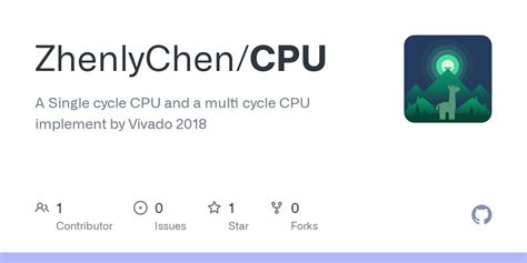 Github Zhenlychencpu A Single Cycle Cpu And A Multi Cycle Cpu