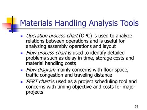 Ppt Materials Handling Analysis Powerpoint Presentation Free