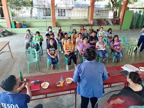 Api Conducts Orientation And Profiling On Training On Table Setting