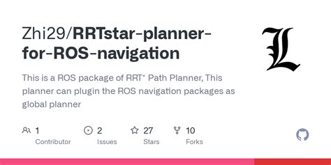Github Zhi29rrtstar Planner For Ros Navigation This Is A Ros Package Of Rrt Path Planner