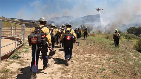 Map See Where Wildfires Are Burning In Southern California Nbc Los