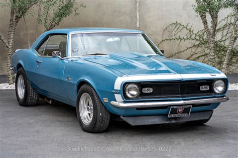 1968 Camaro Ss Blue