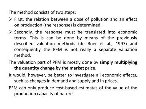 Environmental Valuation Techniques A Review Pptx