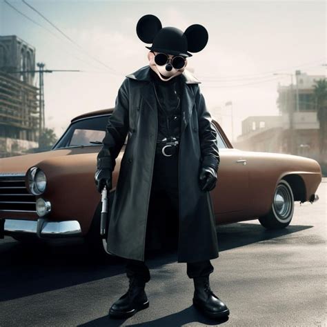 Mickey Mouse X The Matrix R Aiart