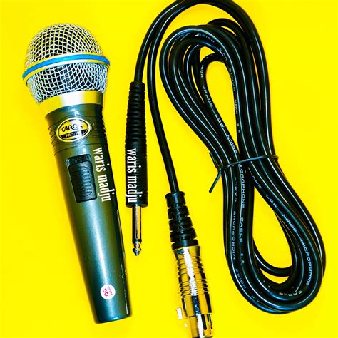 Mic Carrol Microfhone Carrol Mic Karaoke Microfon Microfon Cable Microphonephone Microphone