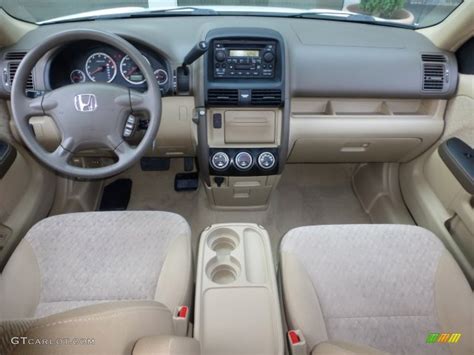 2006 Honda Cr V Lx Ivory Dashboard Photo 70952518